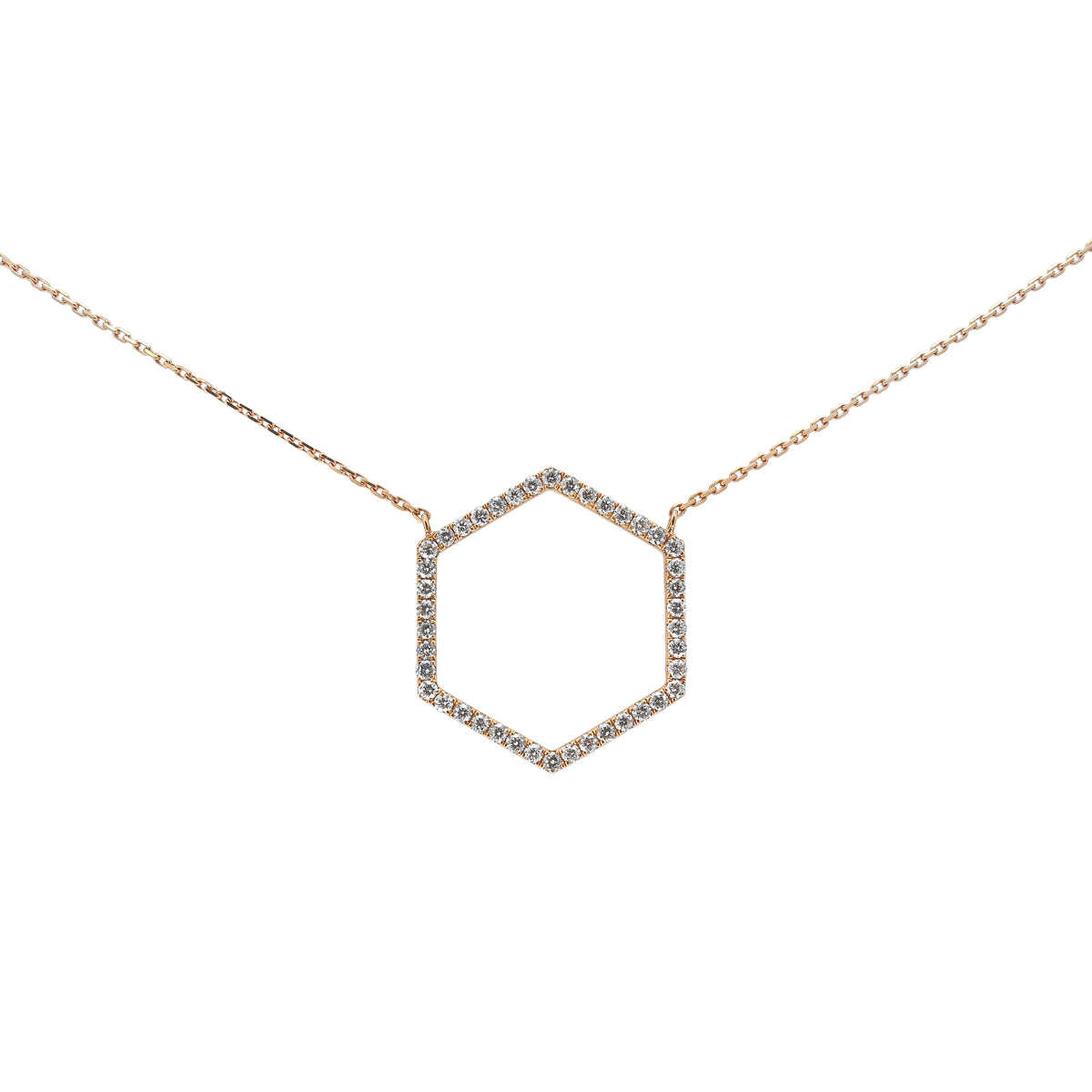 LYDIA Rose Gold Necklace – Misty Jewel Limited